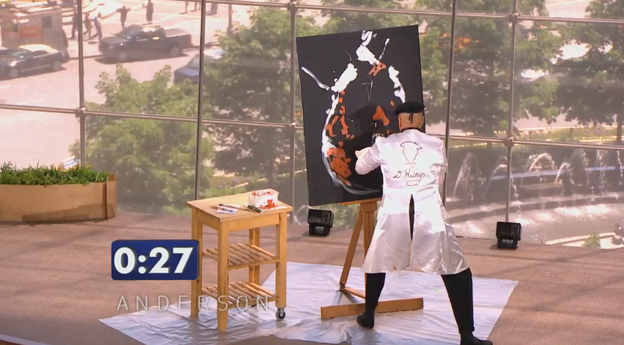 Speed Painting : D. Westry peint un portrait en moins d'une minute et ...