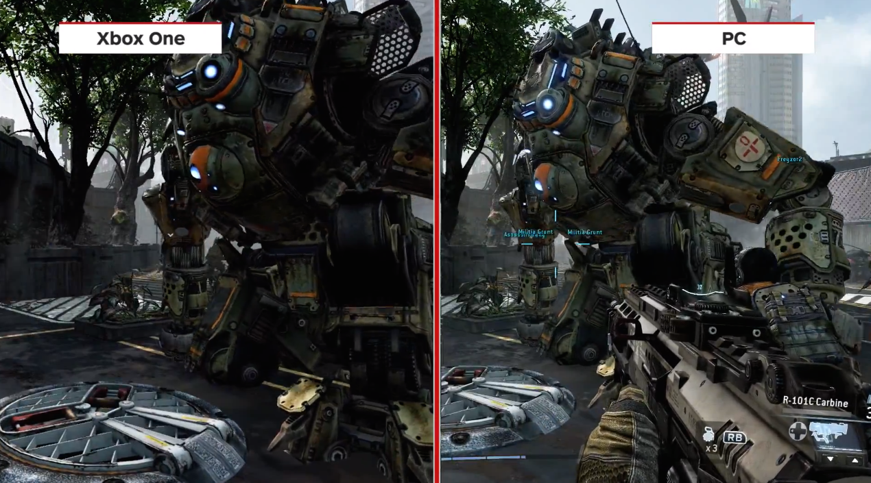 Titanfall : La comparaison Xbox One VS PC qui fait mal - YZGeneration